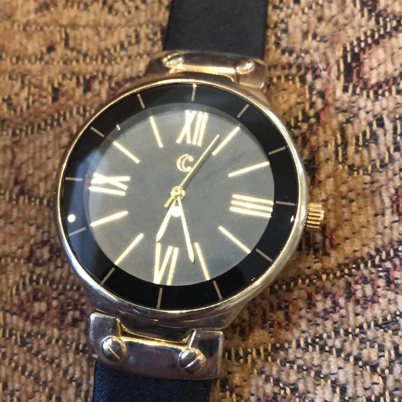 Charming Charlie | Accessories | Charming Charlie Large Round Face Gold ...
